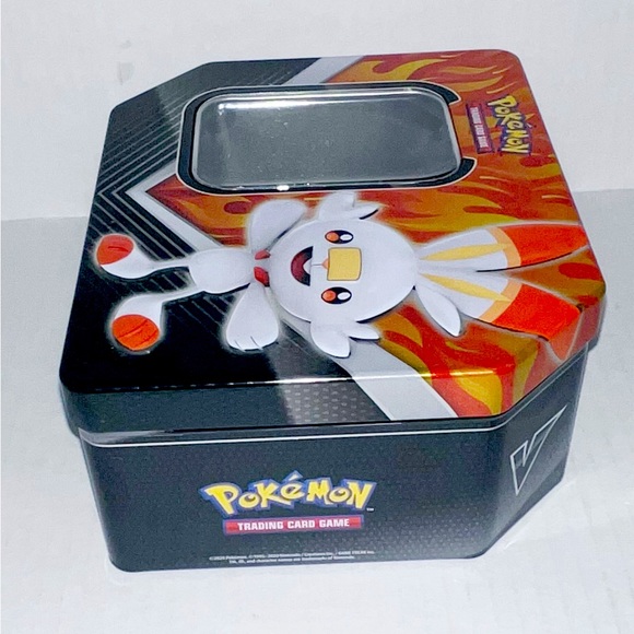 Pokemon | Games | Pokemon Trading Card Gameempty Metal Tinstorage ...